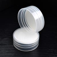 China No Spill 40mm Screw Cap , Smooth Closure Plastic Milk Bottle Lids for sale