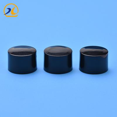 China Black 20mm Screw Cap , Smooth Closure Plastic Bottle Lid for sale