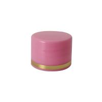 China Hot Stamping 20mm Bottle Cap , Screw Lock Plastic Bottle Tops for sale