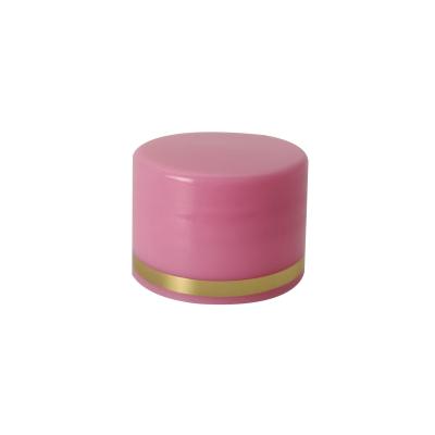 China Hot Stamping 20mm Bottle Cap , Screw Lock Plastic Bottle Tops for sale