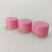 China Hot Stamping 20mm Bottle Cap , Screw Lock Plastic Bottle Tops for sale