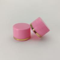 China Hot Stamping 20mm Bottle Cap , Screw Lock Plastic Bottle Tops for sale