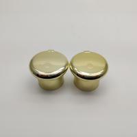 China 30.4mm Height 24/415 Plastic Flip Top Cap Electroplating Crown Shape for sale