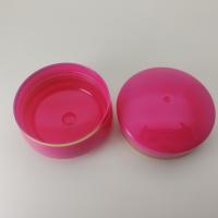 China Electroplating 53/410 Plastic Jar Lid With Golden Side for sale