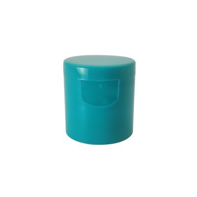 China 28mm 4.8mm Hole Plastic Flip Top Cap with Smooth Surface for sale