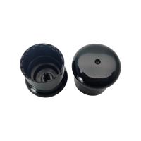 China Black 20/415 Plastic Screw Cap With Mushroom Shape for sale