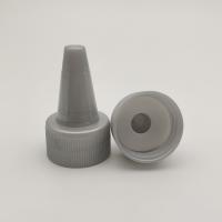 China Leakage Resistant 28mm Plastic Nozzle Cap With Twist Top for sale