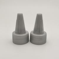 China Leakage Resistant 28mm Plastic Nozzle Cap With Twist Top for sale
