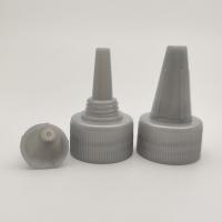 China Leakage Resistant 28mm Plastic Nozzle Cap With Twist Top for sale