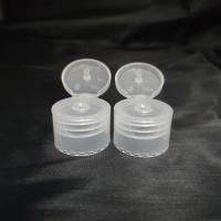 China Round Transparent 24mm PP Plastic Flip Top Cap For Oil Snap Bottle for sale