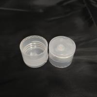 China Round Transparent 24mm PP Plastic Flip Top Cap For Oil Snap Bottle for sale