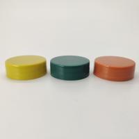 China PP Smooth Wall 28mm Screw Cap , Cracks Impact Plastic Bottle Lid for sale