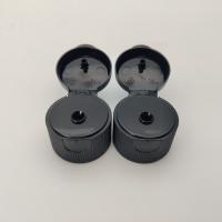 China Reusable 28mm Flip Cap , 3.5mm Hole Snap Bottle Cap With Smooth Closure for sale