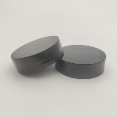 China Leak Resistant Black 38/400 Unlined Smooth Cap For PET Bottle for sale