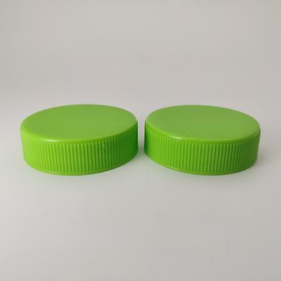 China Matte Surface 38mm Plastic Screw Cap With Wide Mouth Bottle for sale