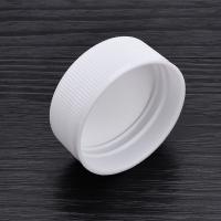China Smooth Top 40/410 Plastic Screw Cap With Ribbed Wall For Detergent Bottle for sale