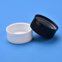 China Ribbed Closure 32mm Child Resistant Cap For Pill Bottle for sale