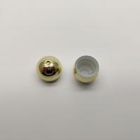 China 13MM Electroplated Ball Shape Hand Sanitizer Bottle With Screw Lock for sale