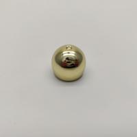 China 13MM Electroplated Ball Shape Hand Sanitizer Bottle With Screw Lock for sale