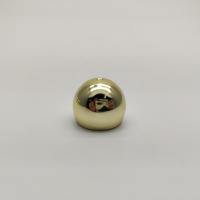 China Golden 20mm Height Screw On Bottle Caps For Nail Polish Bottle for sale
