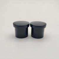 China OEM Leakproof 24/410 Black Plastic Flip Top Cap With Screw Lock for sale