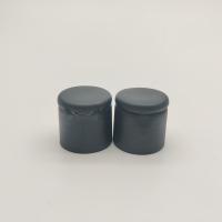 China Black Screw Lock 24mm Flip Top Plastic Bottle Caps With 2.8mm Water Hole for sale