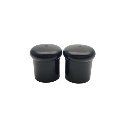 China Black 24mm Screw Cap , Mushroom Shape Pet Bottle Closures for sale