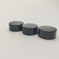 China OEM Black Continuous Thread Cap , 24/400 Plastic Screw Lid for sale
