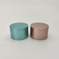 China Sandblasted Treatment Double Wall Cap , PP Cosmetic Bottle Cap for sale