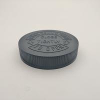 China ISO9001 Black 89mm Child Resistant Cap With Wide Mouth for sale