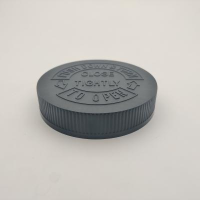 China ISO9001 Black 89mm Child Resistant Cap With Wide Mouth for sale
