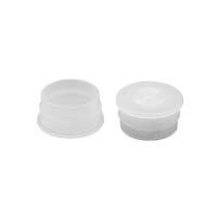 China Round Transparent PE 18.8mm Plastic Bottle Plug For Makeup Remover Bottle for sale