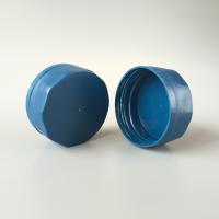 China Blue PE 42mm Tamper Evident Caps For Bottles Pilfer Proof for sale