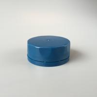 China Blue PE 42mm Tamper Evident Caps For Bottles Pilfer Proof for sale