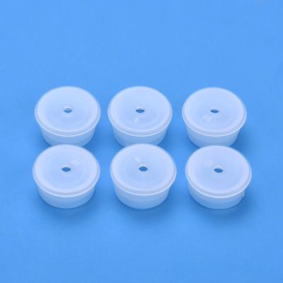China Transparent 19mm Plastic Bottle Plug For Glass Vial for sale