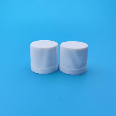 China Screw Lock 24mm Pilfer Proof Closure With Anti Theft Ring For Shampoo Bottle for sale