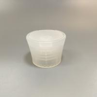China No Spill  24mm Flip Top Cap , Translucent Disc Top Lid for sale