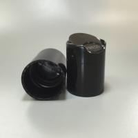 China Black Plastic Screw 28/415 Disc Top Cap Non Dripping for sale