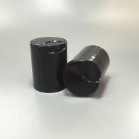 China Black Plastic Screw 28/415 Disc Top Cap Non Dripping for sale