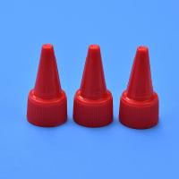 China 20/410 Plastic Nozzle Cap , Non Spill Squeeze Bottle Lids for sale