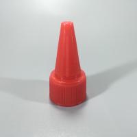 China 20/410 Plastic Nozzle Cap , Non Spill Squeeze Bottle Lids for sale