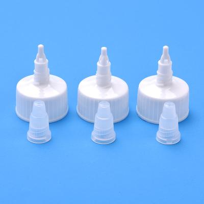 China Long Nozzle Paint Bottle Cap , 28mm Bottle Twist Cap for sale