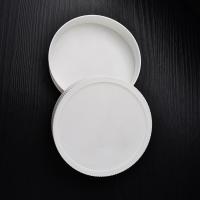 China White Plastic Mason Jar Lids , 95MM Twist Top Bottle Caps for sale