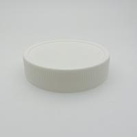 China White Plastic Mason Jar Lids , 95MM Twist Top Bottle Caps for sale