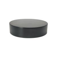 China Round Black 60mm Plastic Jar Lid Leakage Resistant for sale