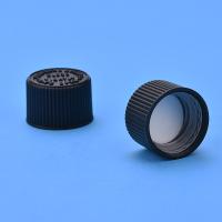 China Black Plastic 20/410 Child Resistant Cap Corrosion Resistant for sale