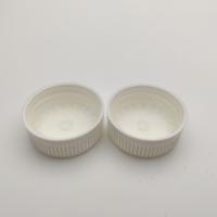 China ISO9001 Wide Mouth Plastic Lid , 38mm White Screw Caps for sale