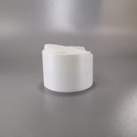 China white Double Wall PP 24 410 Disc Top Cap For Dispenser for sale