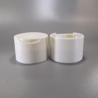 China white Double Wall PP 24 410 Disc Top Cap For Dispenser for sale