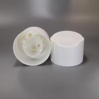 China white Double Wall PP 24 410 Disc Top Cap For Dispenser for sale